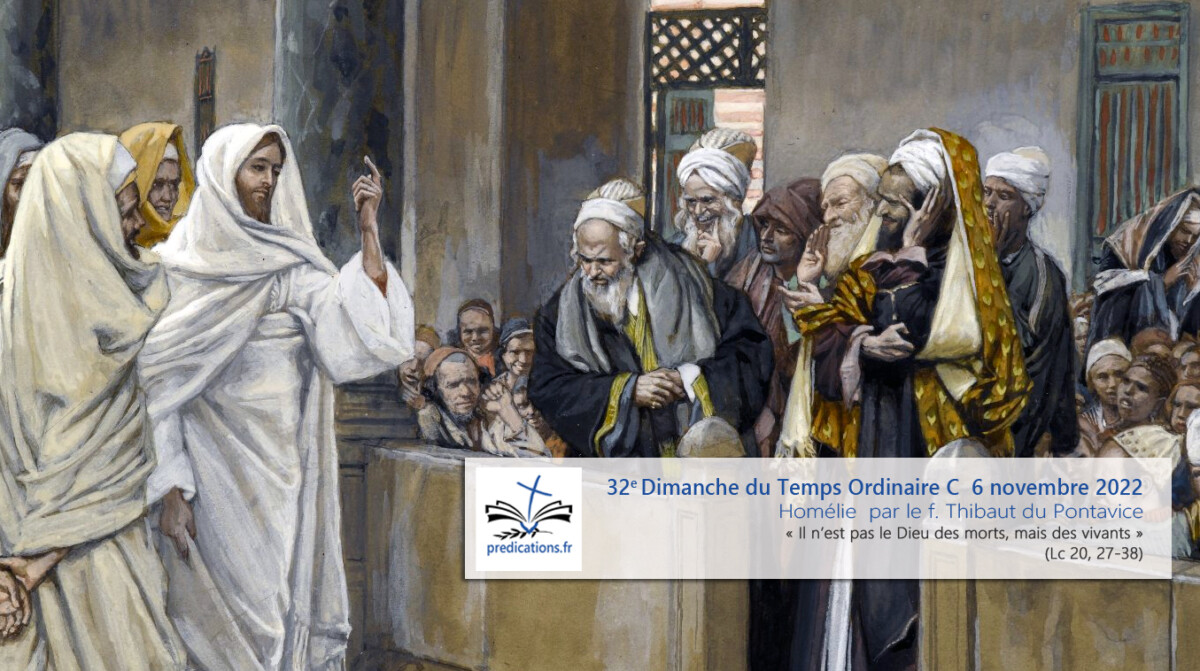 Homélie du 32e dimanche du Temps Ordinaire C - Paroisse Cancale Saint ...